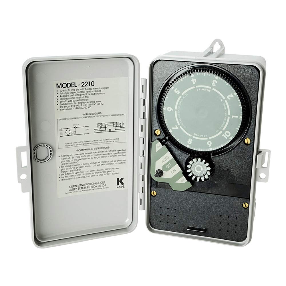 K-Rain 2120 2100 Series Single Station Controller
