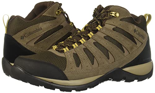 Columbia Mens Redmond V2 Mid Waterproof Hiking Shoe, Brown, 10 US