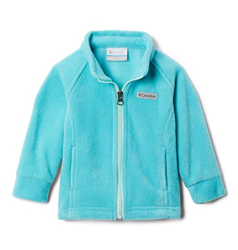Columbia unisex-baby Benton Springs Fleece Jacket, Geyser, 12-18 Months