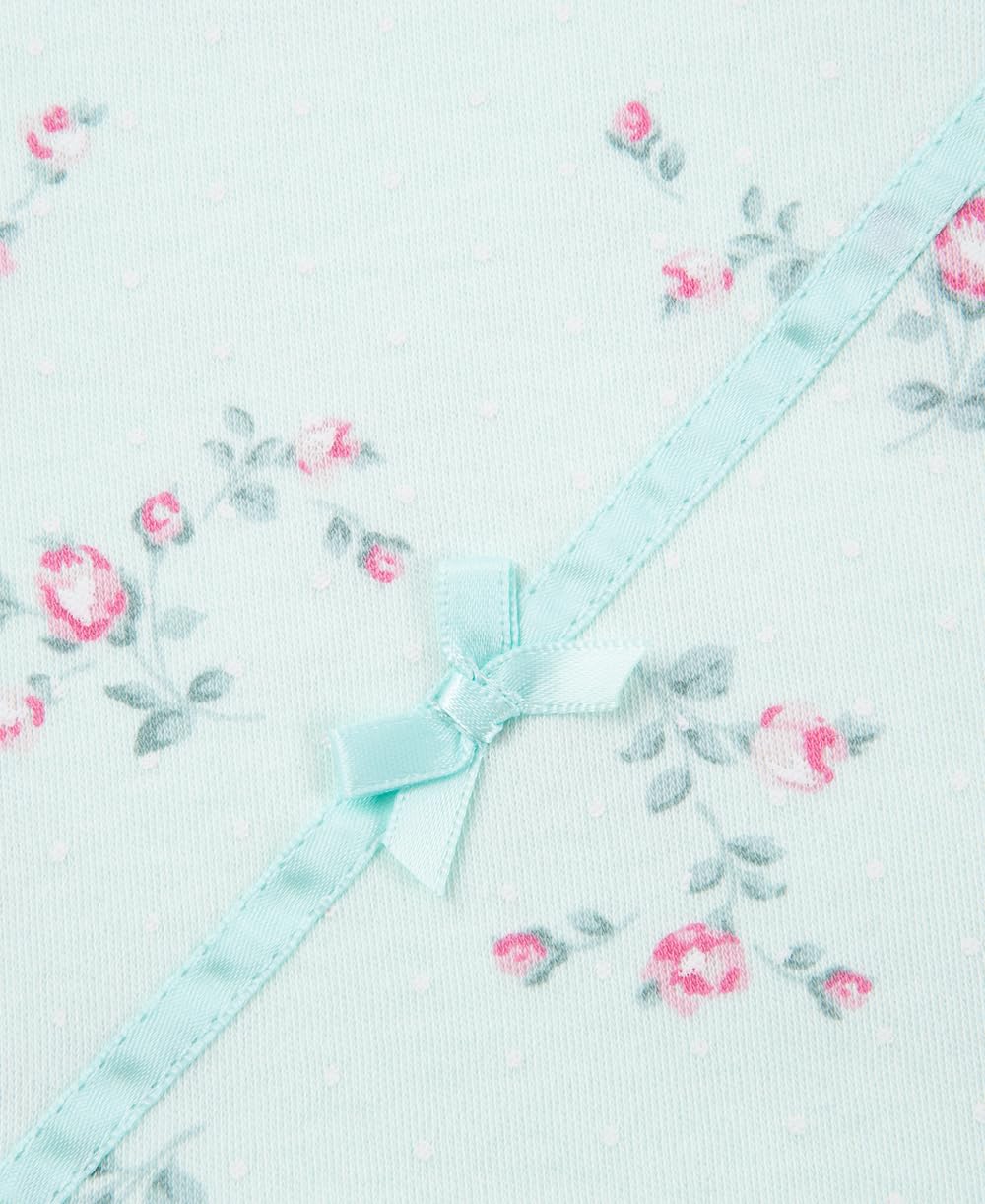 Little Me Unisex Baby Swaddling Receiving Blankets, Floral Spray, One Size