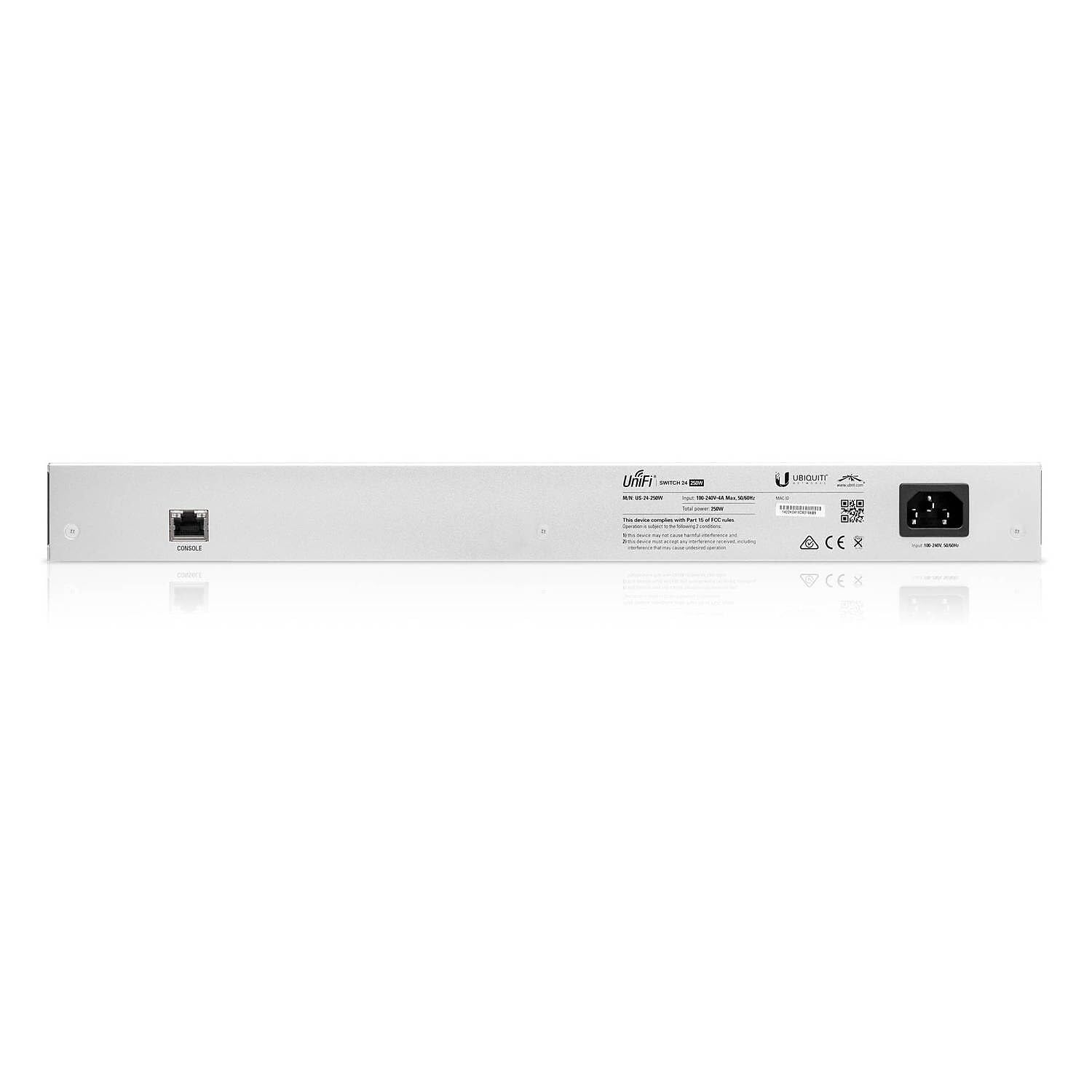 Ubiquiti UniFi Switch - 24 Ports Managed (US-24-250W),White