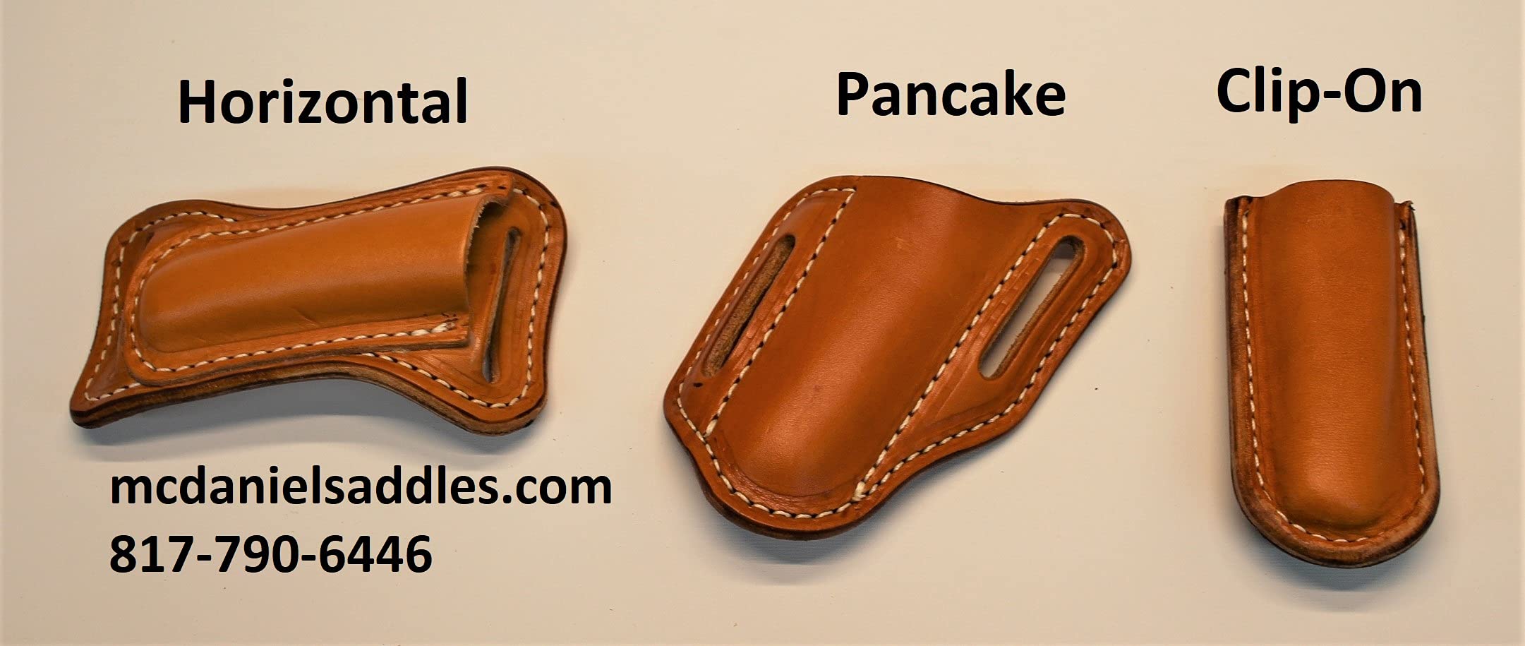 Brown Folding Hunter Leather Knife Sheath