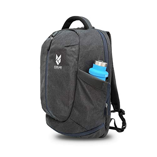 CGEAR Weight Free Backpack β Patented Suspension System β Weightless Backpack with Breathable Straps - Extreme Comfort - Charcoal