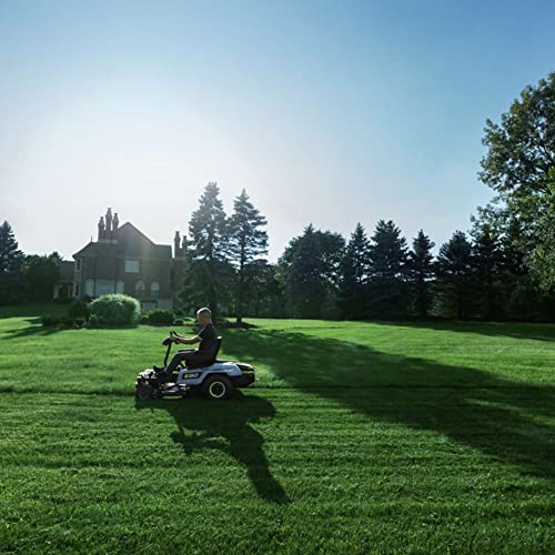 EGO POWER+ ZT4205S 42-Inch 56-Volt Lithium-ion Cordless Zero Turn Radius Mower with e-Steer™ Technology with (4) 12.0Ah Batteries and Charger Included