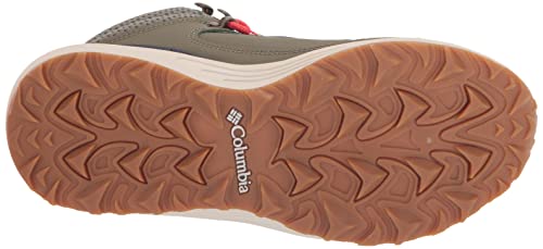 Columbia Women's Trailstorm Peak Mid Hiking Shoe, Stone Green/Nocturnal, 9.5