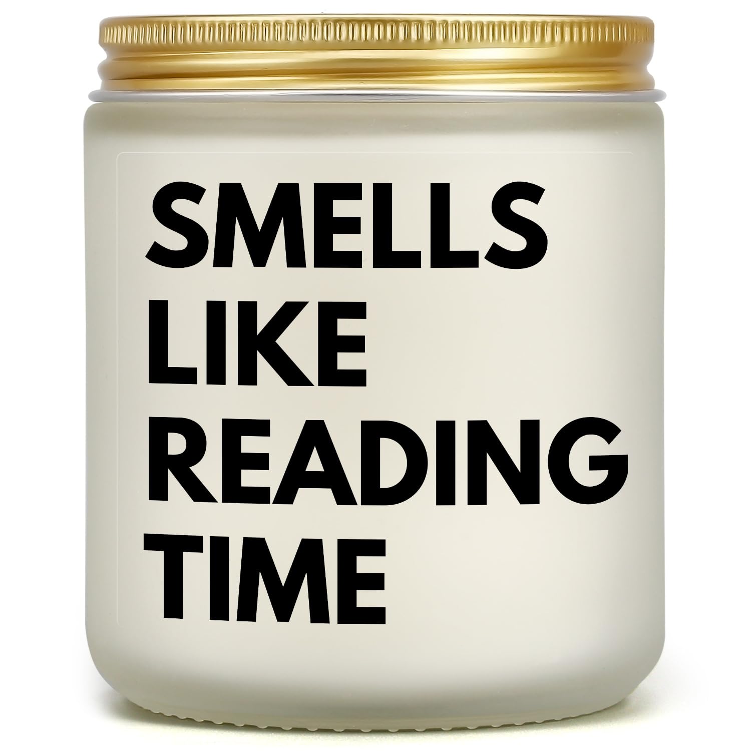 Book Lover Candle - Gifts for Readers, Bookworm, Librarian, Booklovers - Funny Bookish Gift for Women Friends Sister Men for Birthday Christmas Reading Accessories Book Themed Book Lover Club Gift