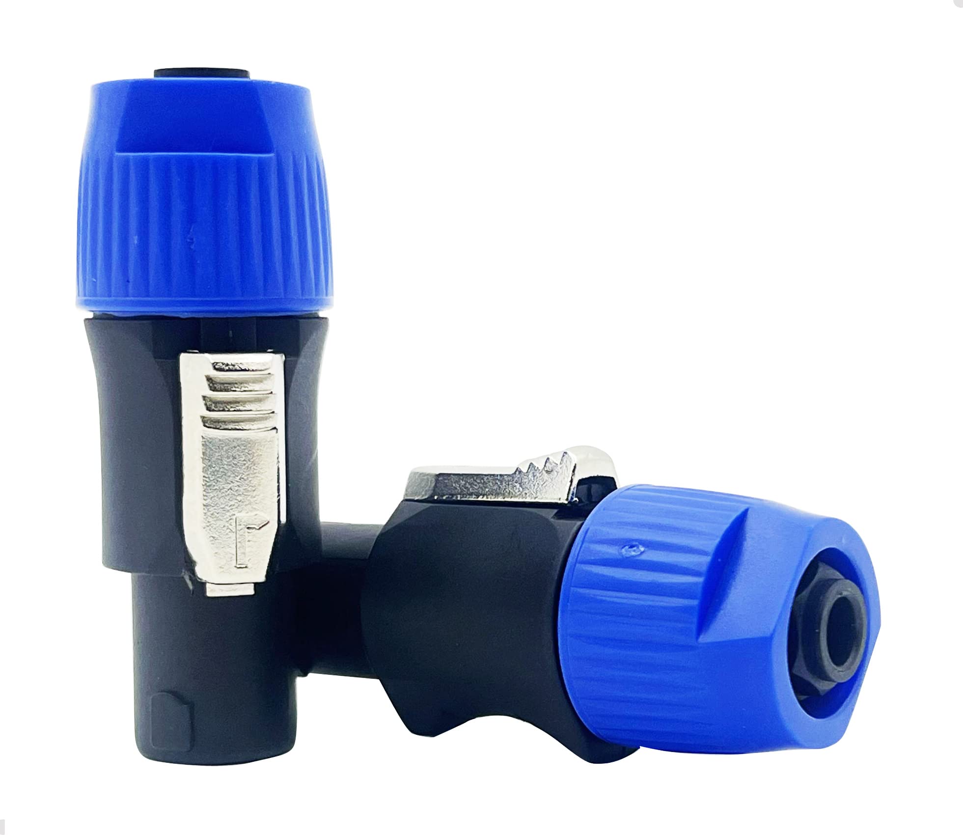ASNIGBAX Speakon to 1/4 Adapter - 2 Packs, Speakon Male to 1/4" TS Female Converter Connectors