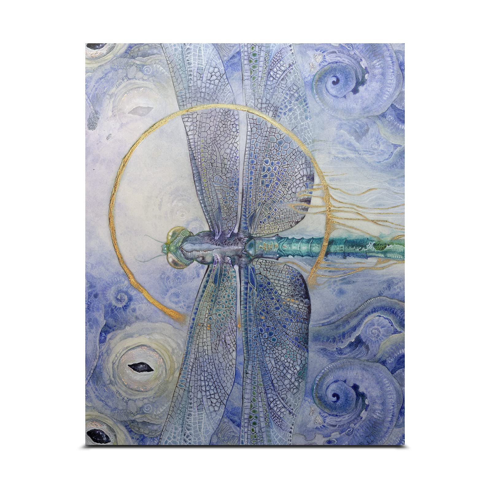 Head Case Designs Officially Licensed Stephanie Law Dragonfly Art Mix Vinyl Sticker Gaming Skin Decal Cover Compatible With Xbox One X Console