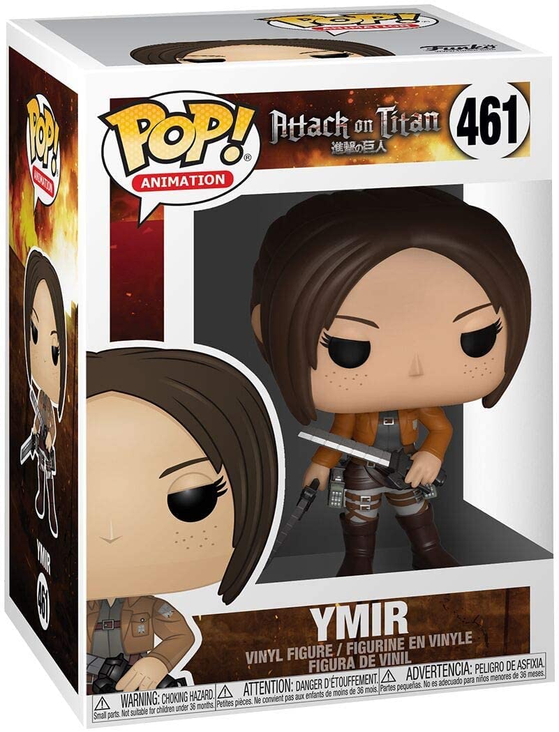 POP Attack on Titan - Ymir Funko Pop! Vinyl Figure (Bundled with Compatible Pop Box Protector Case), Multicolored, 3.75 inches