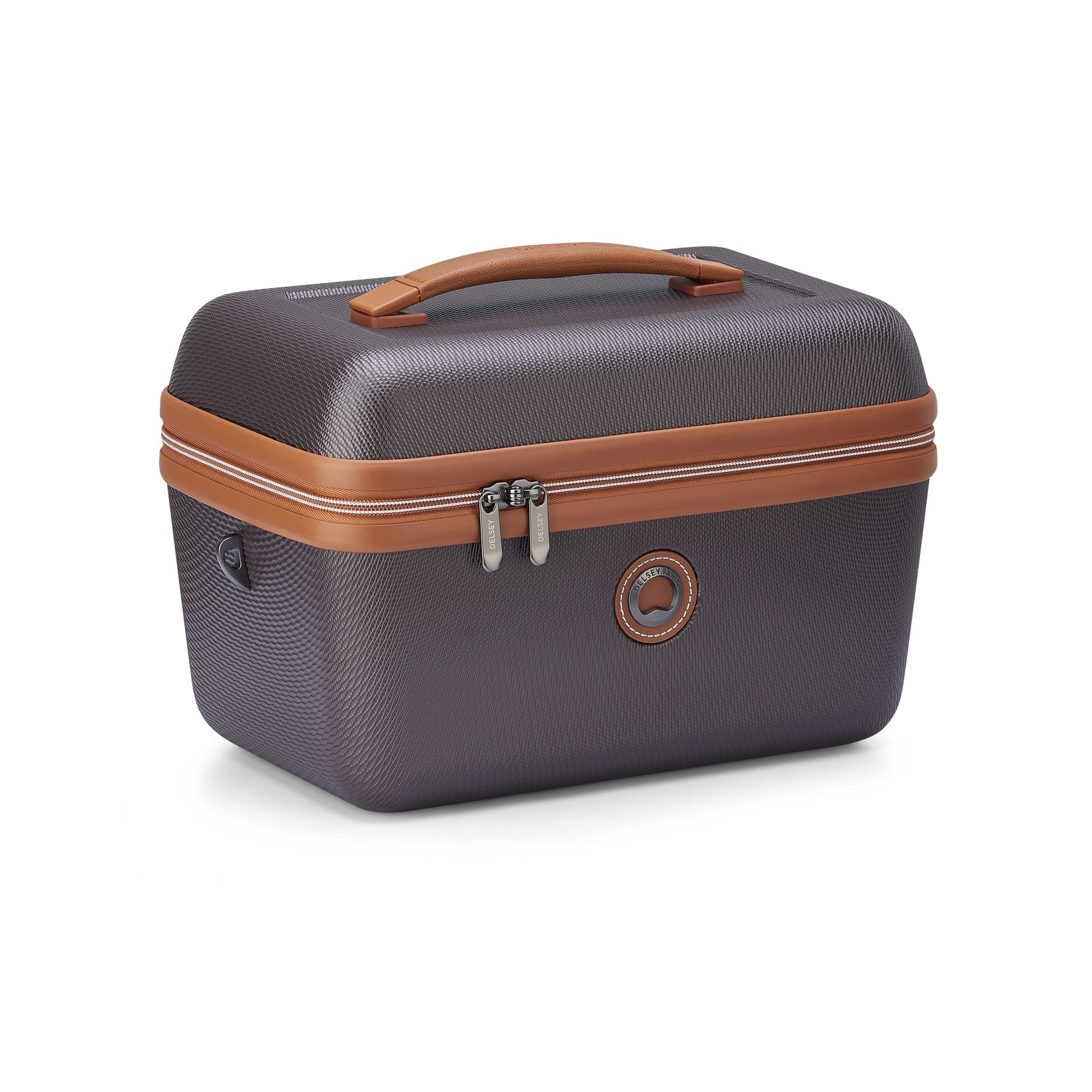 DELSEY PARIS Chatelet 2.0 Makeup and Cosmetic Beauty Travel Case, Chocolate Brown