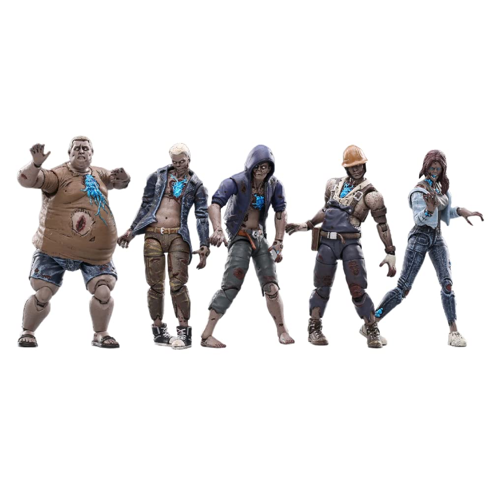 JoyToy 1/18 Action Figures LifeAfter Infected (Set of 5 Figures) Collection Model