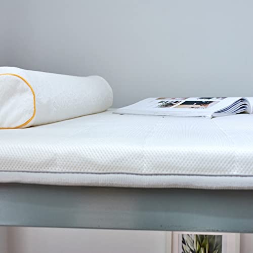 Comfortable Double-Sided Single Latex Mattress 90×200 Student Dormitory bunk Latex Mattress is Double-Sided Available (35X78in)