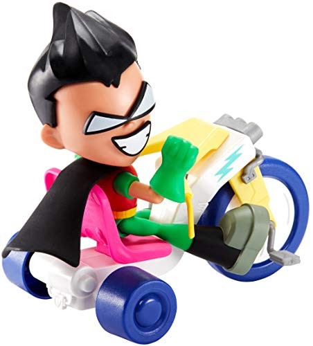 DC Comics Teen Titans GO! to The Movies Robin & Time Cycle Figure & Vehicle