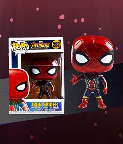 POP Marvel: Avengers Infinity War - Iron Spider (Spider-Man) Funko Pop! Vinyl Figure (Bundled with Compatible Pop Box Protector Case), Multicolor, 3.75 inches