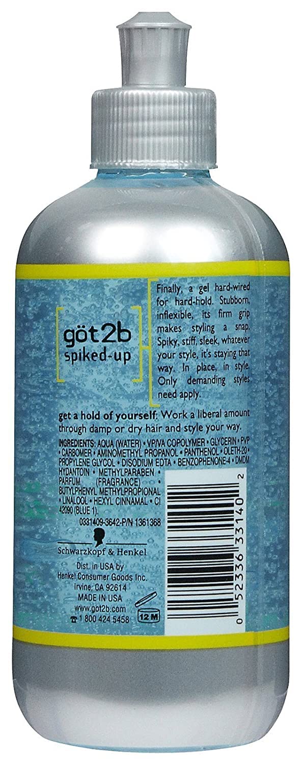 Got2b Spiked Up Gel 8.5 -Ounce Bottle (Pack of 1)