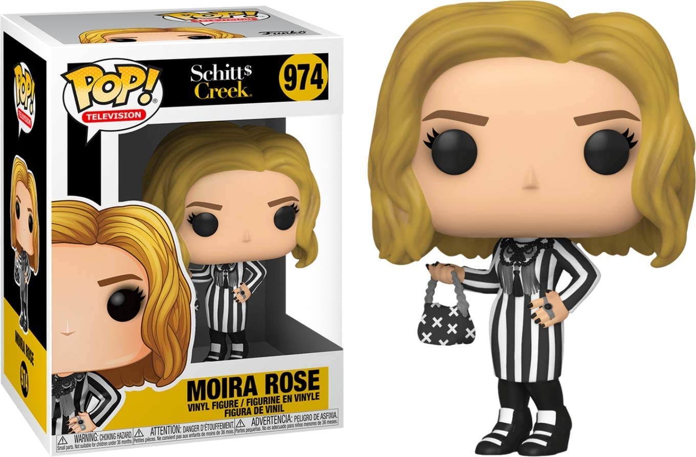 POP Schitt's Creek - Moira Rose Funko Pop! Vinyl Figure (Bundled with Compatible Pop Box Protector Case), Multicolor, 3.75 inches