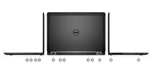 Dell Latitude E7470 Business Ultrabook 14 Inch HD Screen Intel 6th Gen i7-6600U 8GB DDR4 512GB SSD Windows 10 Professional (Renewed)