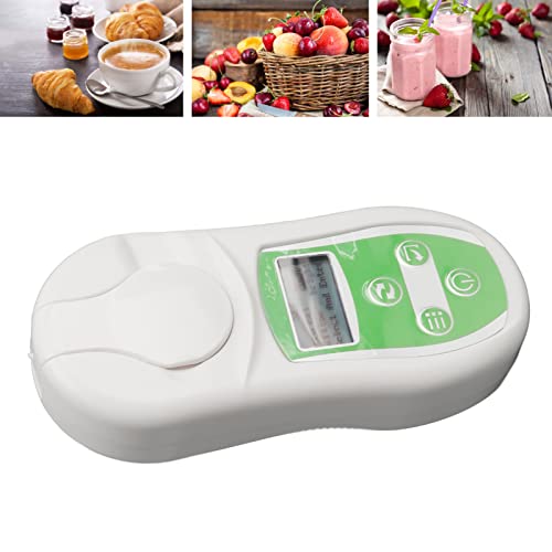 Brix Meter Refractometer, Brix Reader Tester Handheld Sensitive Easy to Use 0-32% for Agriculture
