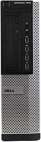 Dell Optiplex 7010 Desktop Computer - Intel Core i7 Up to 3.8GHz Max Turbo Frequency, 16GB DDR3, New 1TB SSD, Windows 10 Pro 64-Bit, WiFi, USB 3.0, DVDRW, 2X Display Port (Renewed)