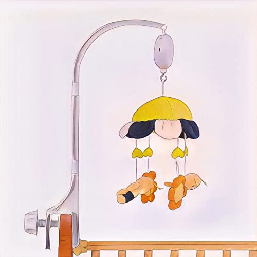 HLEEDUO 24 inches Mobile arm for Crib, Mobile Hanger for Crib,Baby Mobile Holder for Crib,Nursery Mobile arm, (only Crib Mobile arm)
