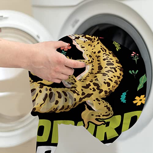 Leopard Gecko Blanket,Funny Gecko Gifts,Just A Girl Who Loves Leopard Gecko Flannel Throw Blanket,Super Soft Cozy Blanket,Fuzzy Warm Cozy Bedding Blankets for Couch Bed,40"x50"-Throw Size for Kids