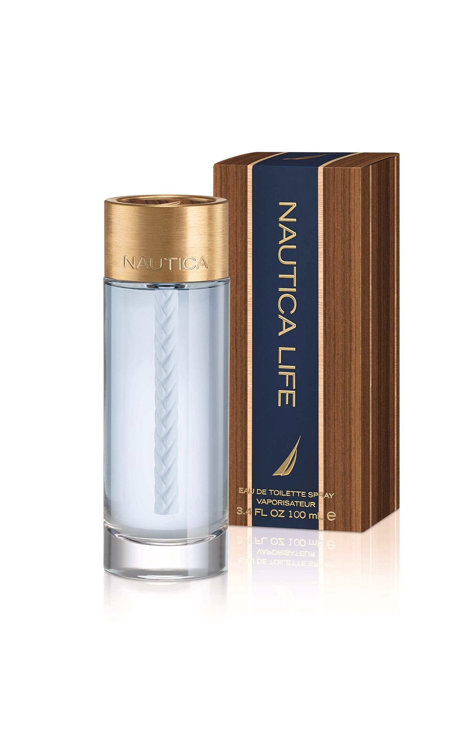 Nautica Life Eau de Toilette for Men Spray, 3.4 Ounce