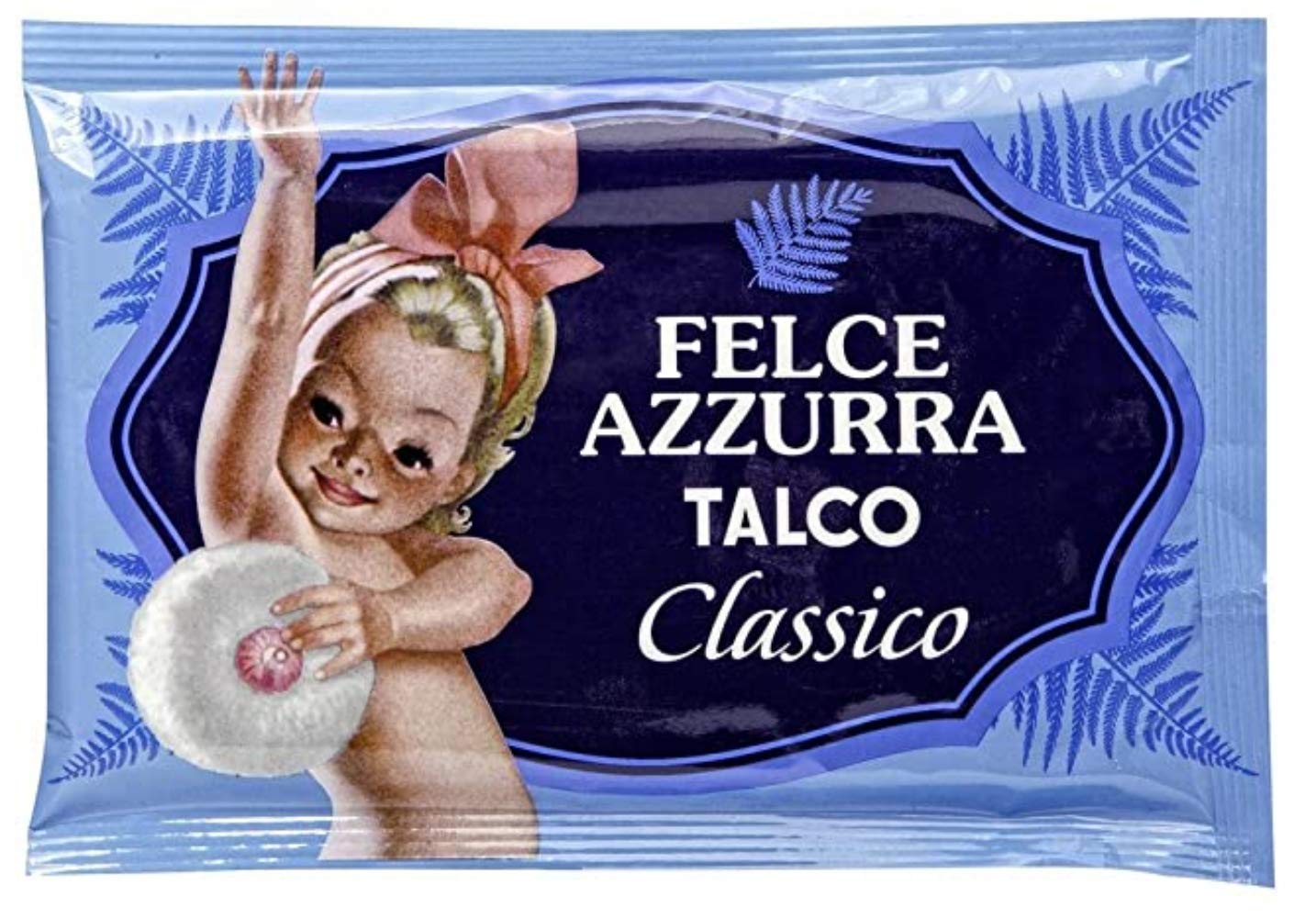 Paglieri: "Felce Azzurra" Refill Envelope, Classic Scent 3.53 Ounce (100gr) Packages (Pack of 4) [ Italian Import ]