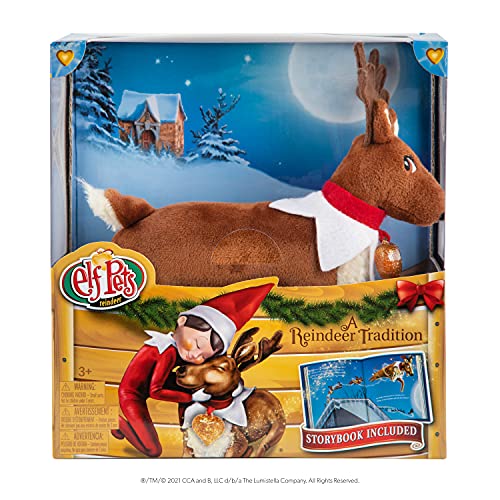 Elf Pets A Reindeer Tradition