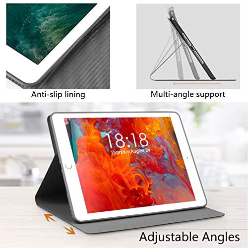 Flamingo Background Case Fit for IPad Air 3 Pro 10.5 Inch Case with Auto Sleep/Wake Ultra Slim Lightweight Stand Leather Cases