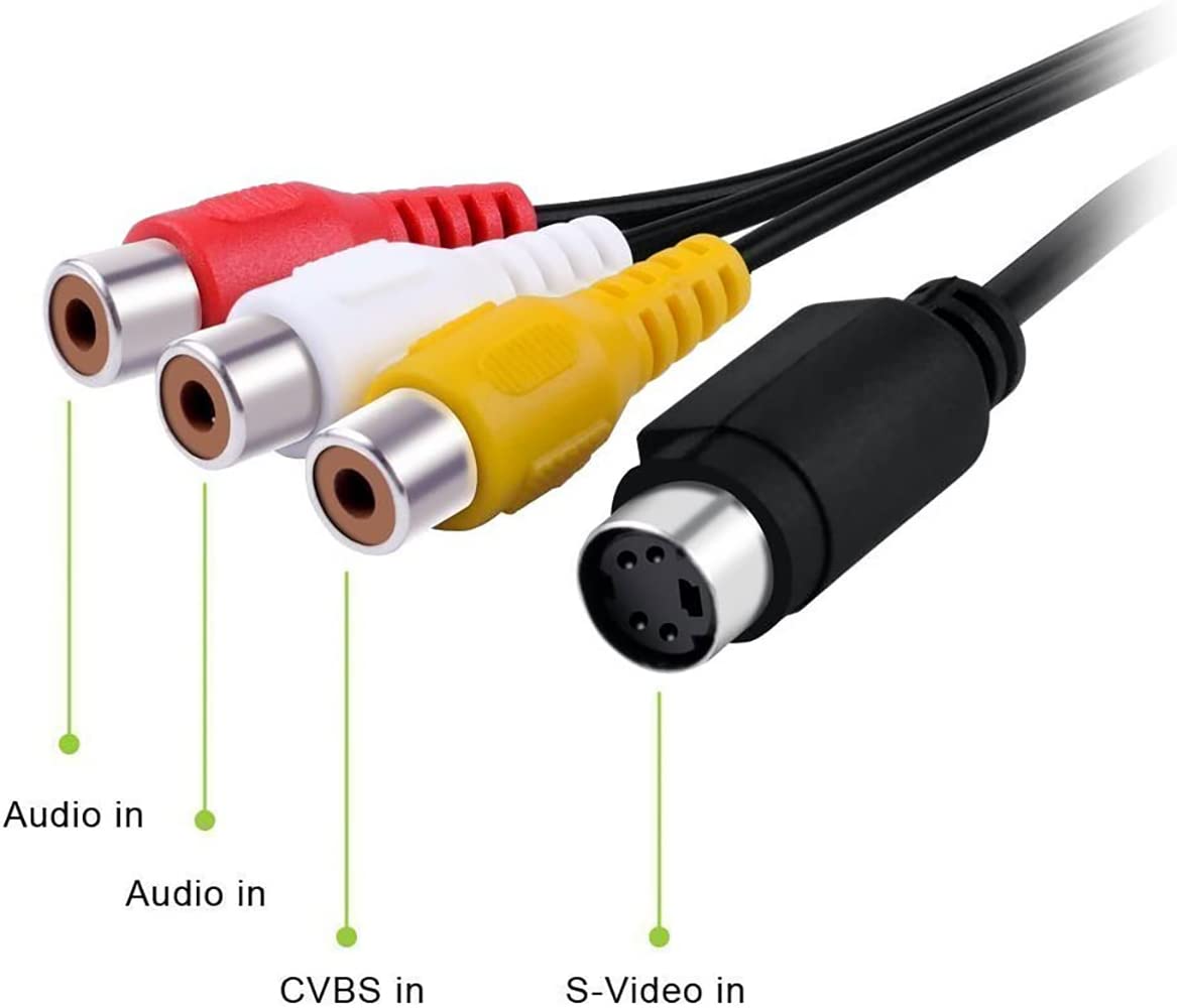 Top-Longer Type C Video Grabber Cassette/Tape Converter/VHS to Digital Converter for VHS to DVD Cassette with Windows 11/10 and Mac OS X Ventura 13.0.1-Updated Version