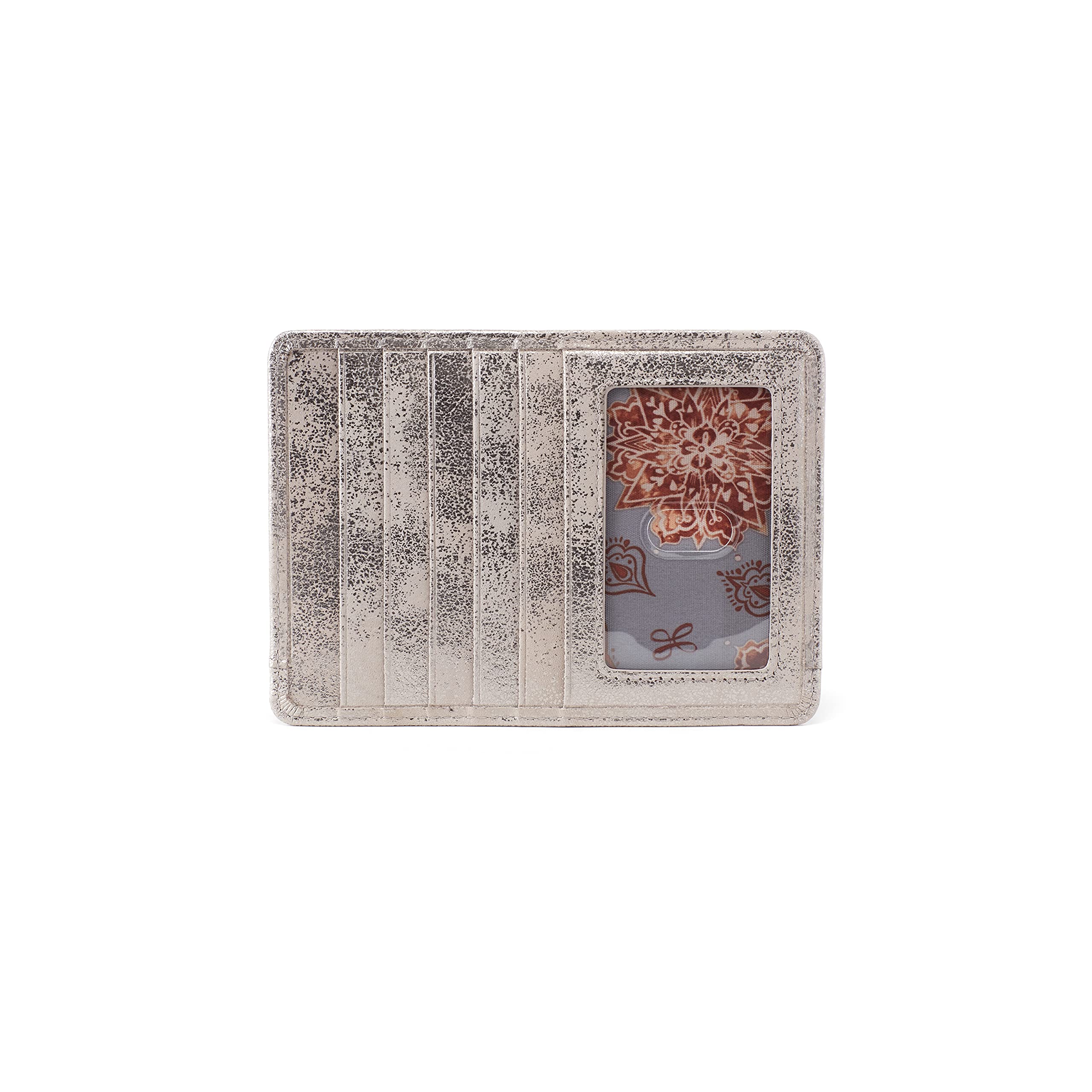 HOBO Euro Slide - Slide Wallet - Zipper Pocket - Polyester Lining - Five Card Slots - Leather Material Fuchsia One Size One Size