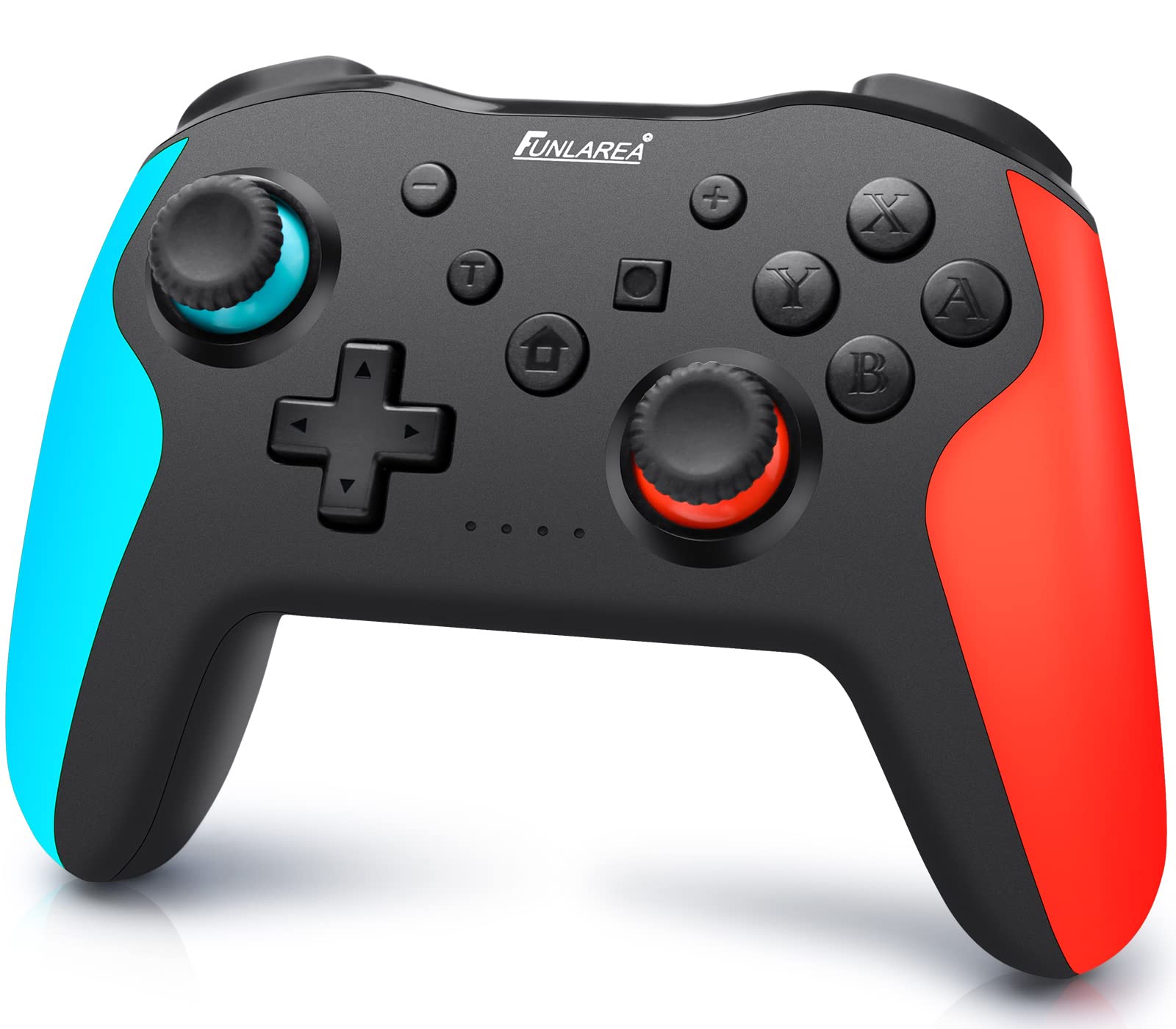 funlarea Wireless Pro Switch Controller for Nintendo Switch, Compatible with Switch Support Amibo, Wakeup, Screenshot and Vibration Functions