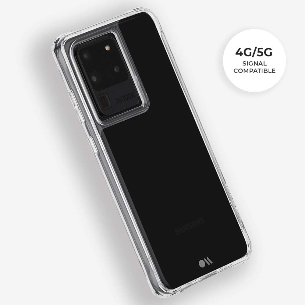 Case-Mate - TOUGH - Clear Case for Samsung Galaxy S20 Ultra - 5G Compatible - Protective Design - 6.9 inch - Clear