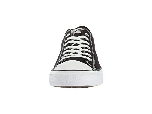 Converse Chuck Taylor All Star Low Top, Black/White, 10.5 Women/8.5 Men