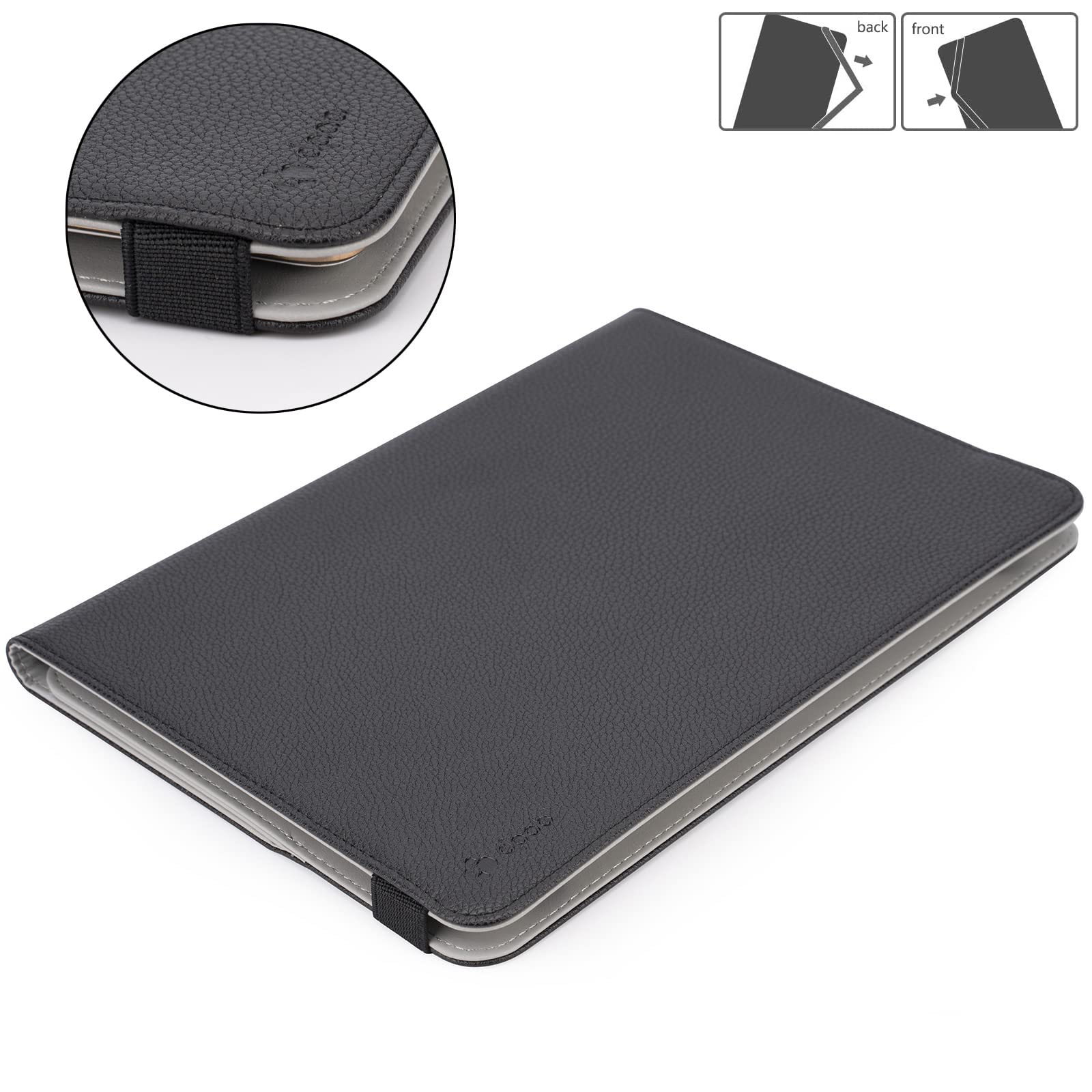 DPOB Universal Case for 9-11 inch Tablet, Stand Folio Universal Tablet Case Protective Cover for 9" 10.1" Touchscreen Tablet, with Adjustable Fixing Band and Multiple Viewing Angles