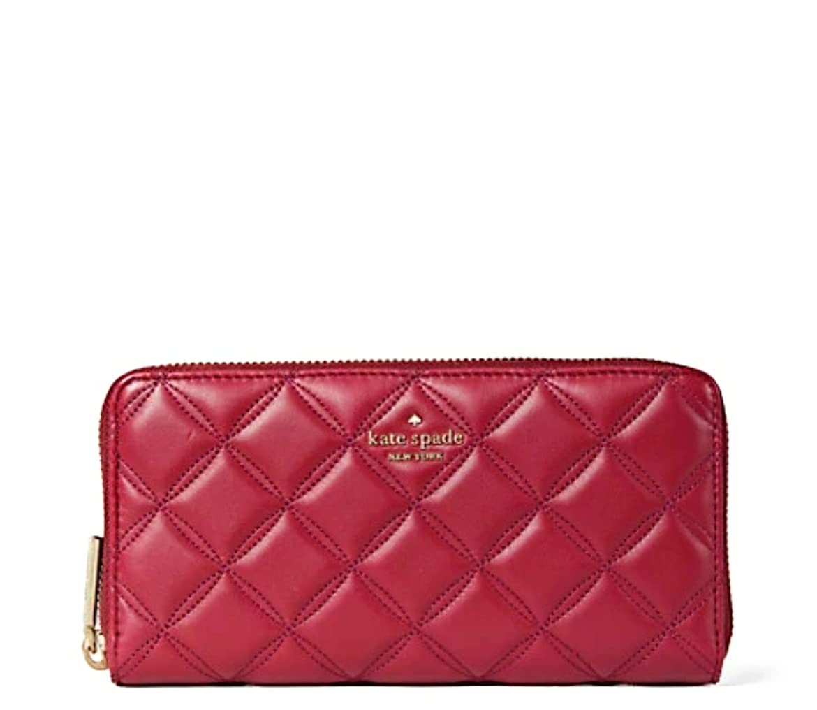 Kate Spade New York natalia large continental wallet blackberry/Gold