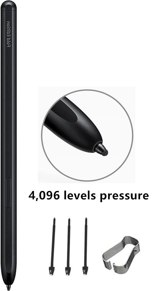 Fold 4 Pen Fold Edition Stylus S Pen Replacement for Samsung Galaxy Z Fold 4 5G Touch Screen Stylus Pen with Tips/Nibs (Black)