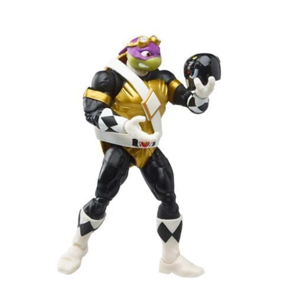 Power Rangers X TMNT Foot Soldier and Red Ranger Figures