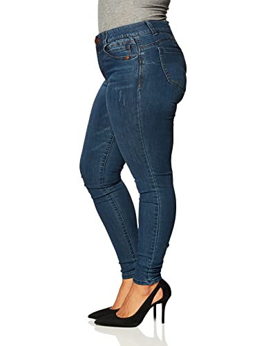 Democracy womens Absolution Ankle Skimmer Jeans, Indigo, 14 US