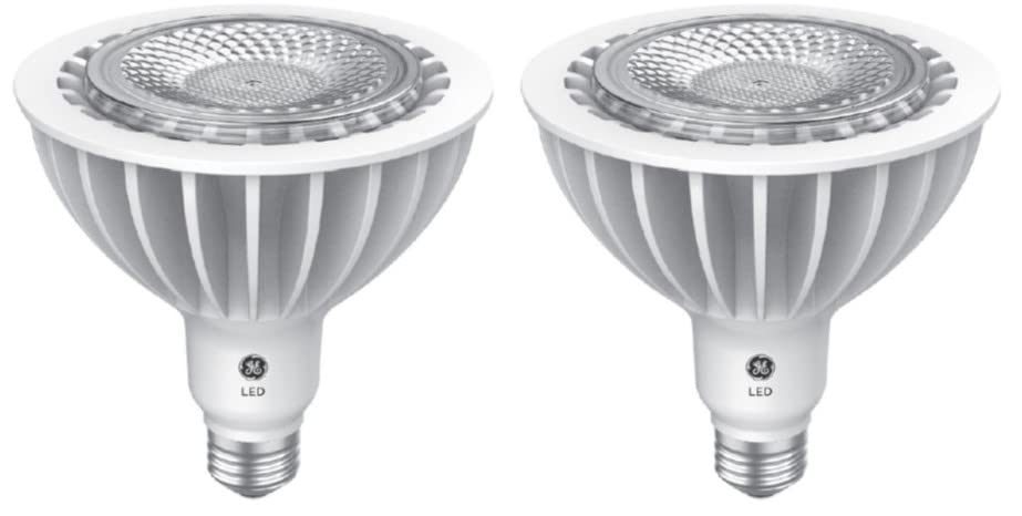 GE Lighting GE Ultra Bright LED Light Bulbs, Outdoor Floodlight Bulb, Wet Rated, Daylight (2 Pack) 93129227