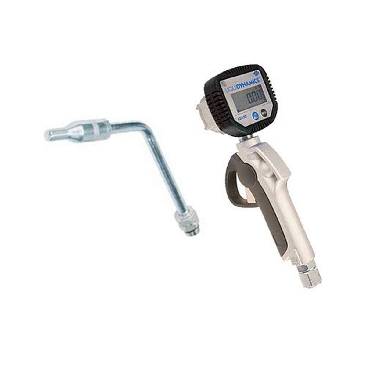 LiquiDynamics 100200-RA LD250 Electronic Digital Meter with Rigid Spout, 1/4" Auto Tip