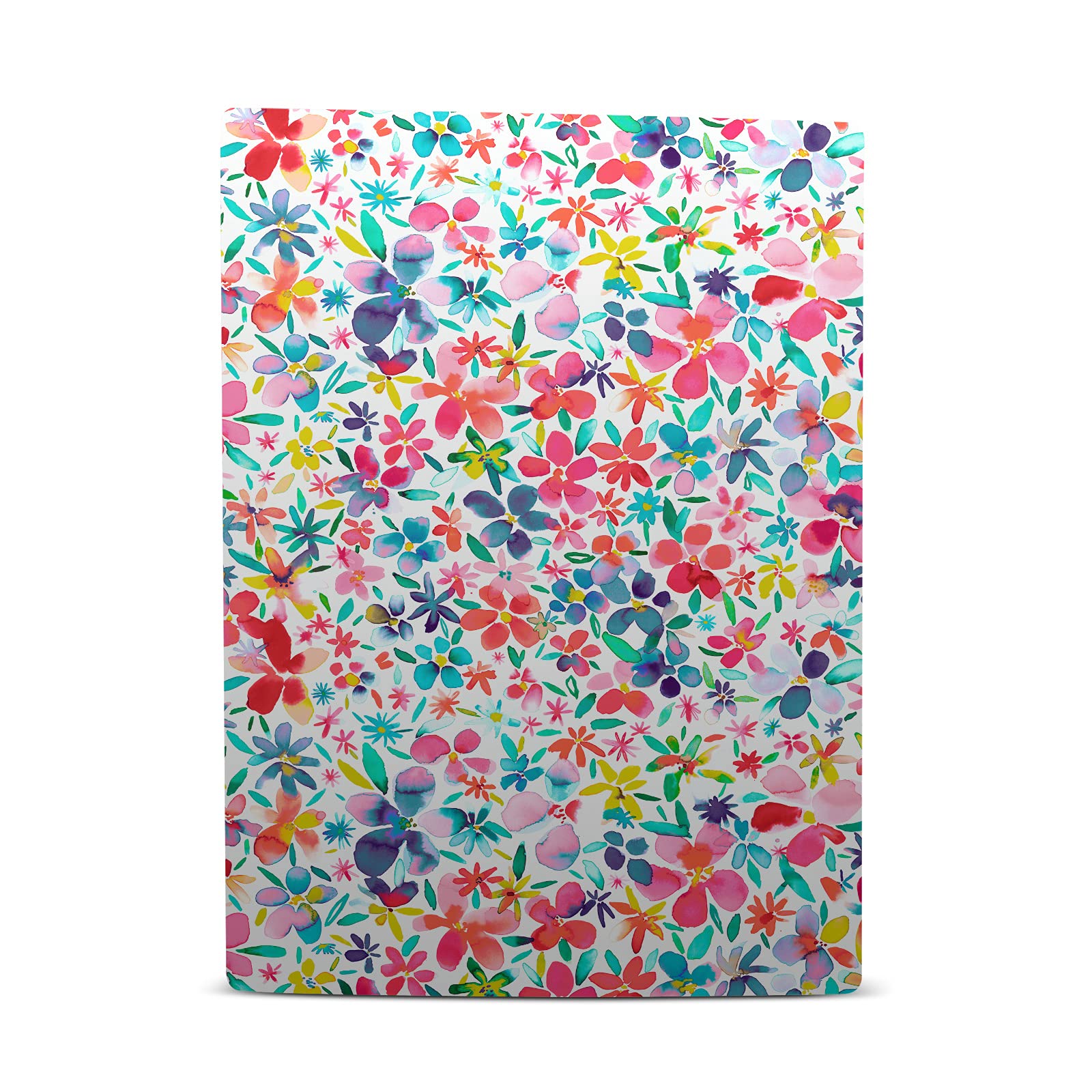 Head Case Designs Officially Licensed Ninola Colorful Petals Spring Art Mix Vinyl Faceplate Sticker Gaming Skin Decal Cover Compatible With Sony PlayStation 5 PS5 Digital Edition Console