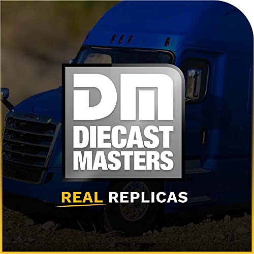 Diecast Masters RC Truch Freightliner Cascadia Truck | Fully Functional Radio Control Raised Roof Sleeper Cab | 1:16 Scale Model Remote Control Truck, RC Semi Truck | Diecast Model 27006