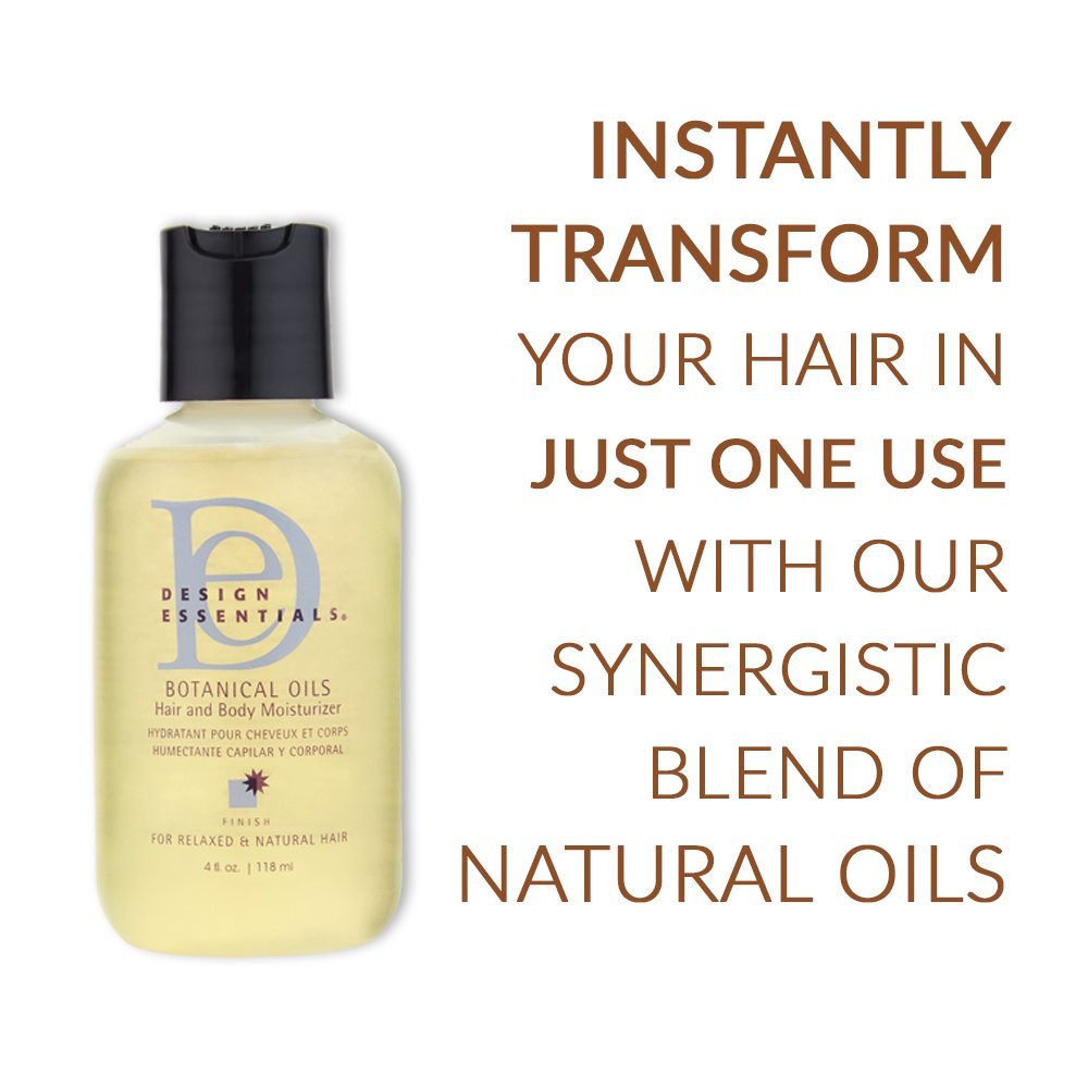 Design Essentials Botanical Oils Hair And Body Moisturizer For Relaxed & Natural Hair- 4 Oz