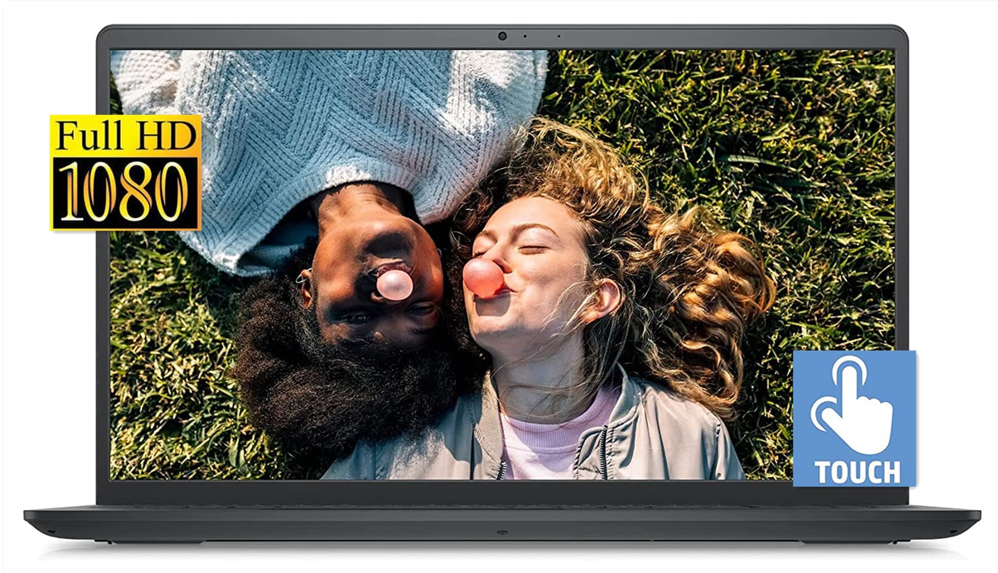 Dell 2021 Inspiron 15.6" Full HD Touchscreen Laptop, Core i5-1035G1 (>i7-7500U), HD Webcam, Numeric Keypad, HDMI, Intel UHD Graphics, Windows 10 S (8GB RAM | 256GB PCIe SSD)