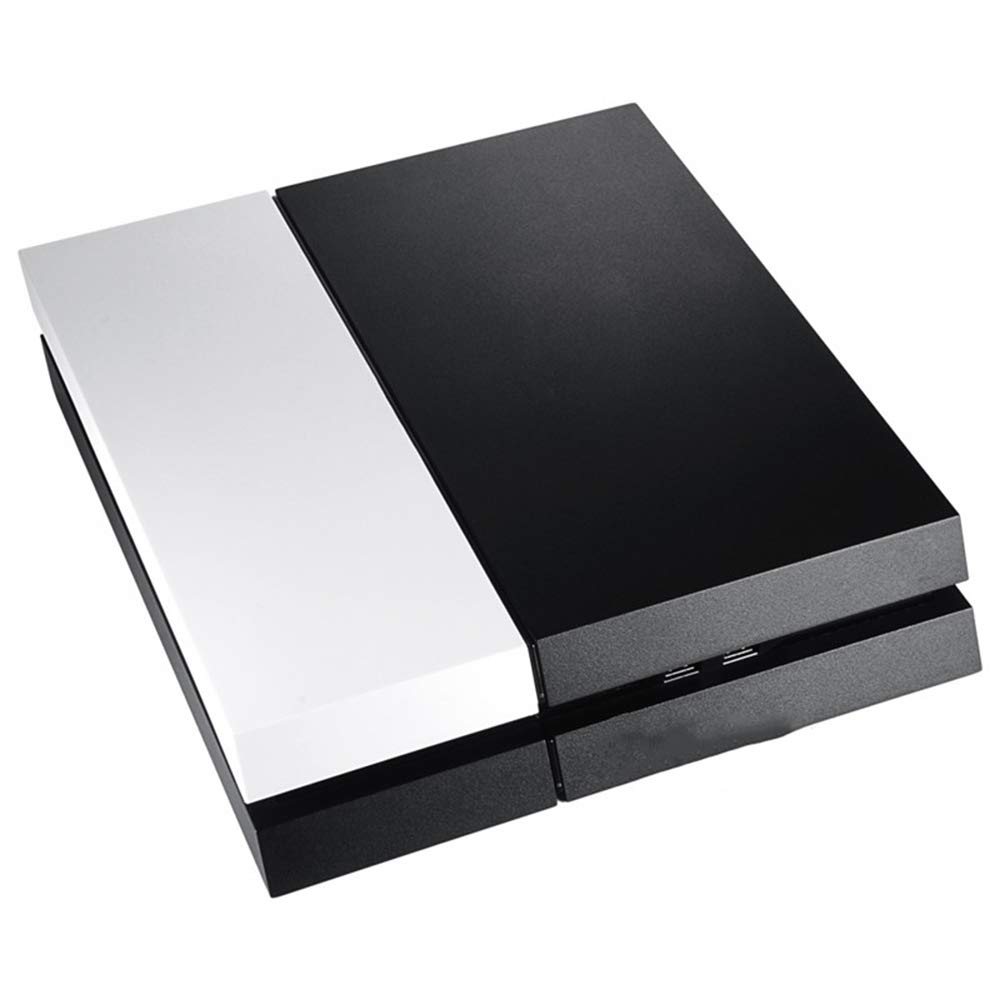 Faceplate Shell HDD Bay Hard Drive Cover Case Replacement for PlayStation 4 PS4 Console (White)