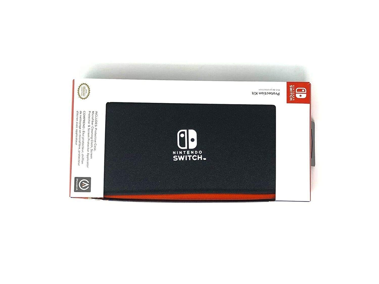 Game Bundle Nintendo Switch Bundle with 12 Month Online Family Plan /128GB SanDisk Micro SD Card/Case and Screen Protector,Red and Blue w/128GB SD/Case