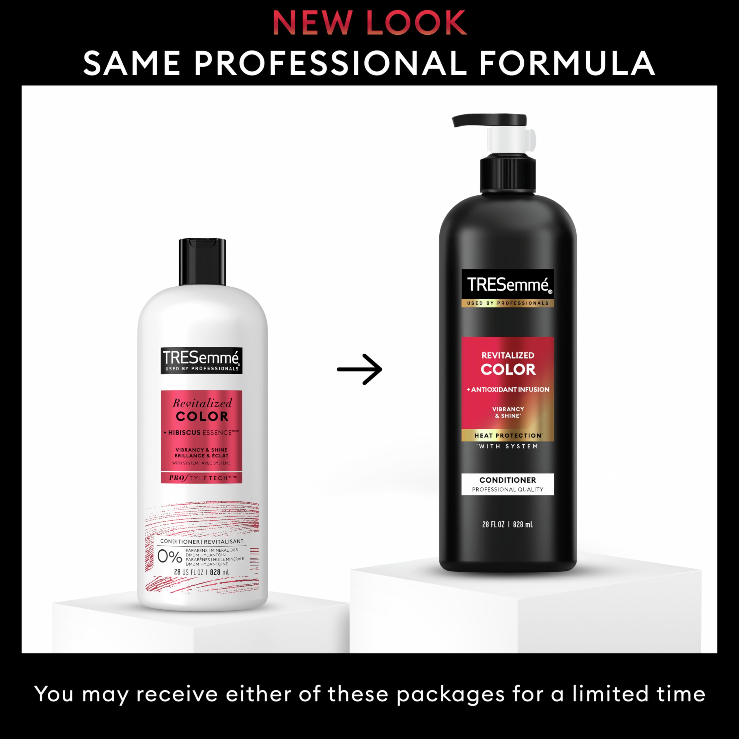 TRESemmé Vibrance & Shine Conditioner Revitalized Color for Color Treated Hair Formulated With Pro Style Technology 28 Fl Oz