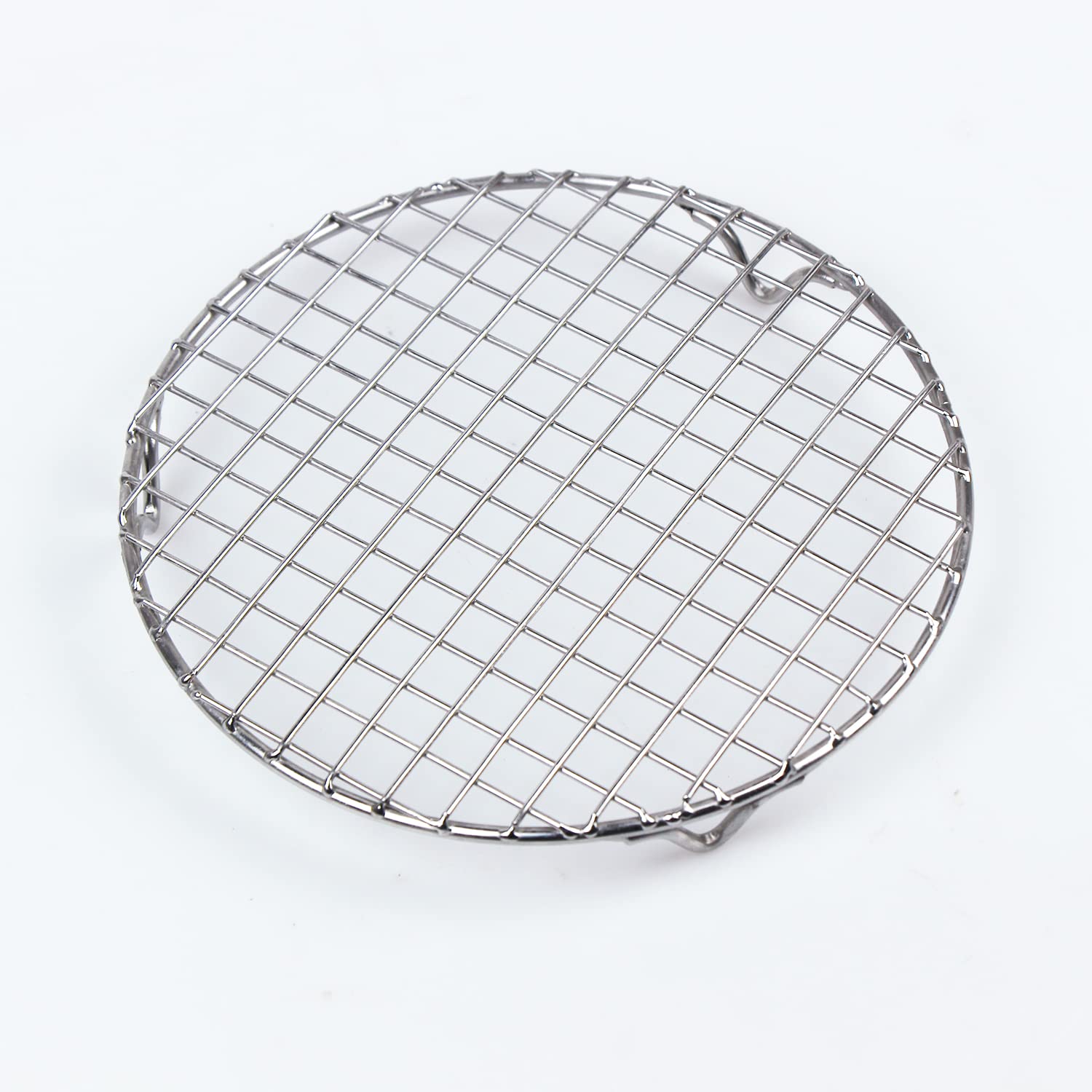 baizhushi Cooling Rack Stainless Steel Round Cooling Rack for Cooking Baking (8.25 in)
