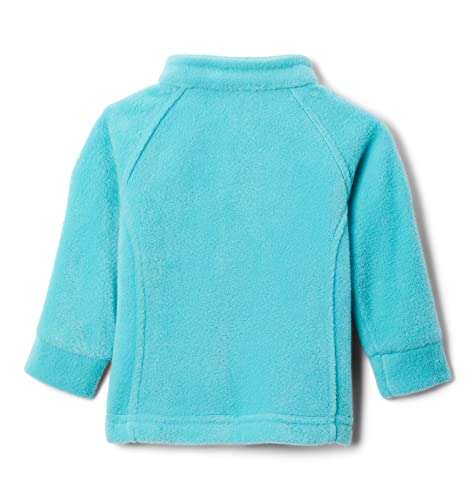Columbia unisex-baby Benton Springs Fleece Jacket, Geyser, 12-18 Months